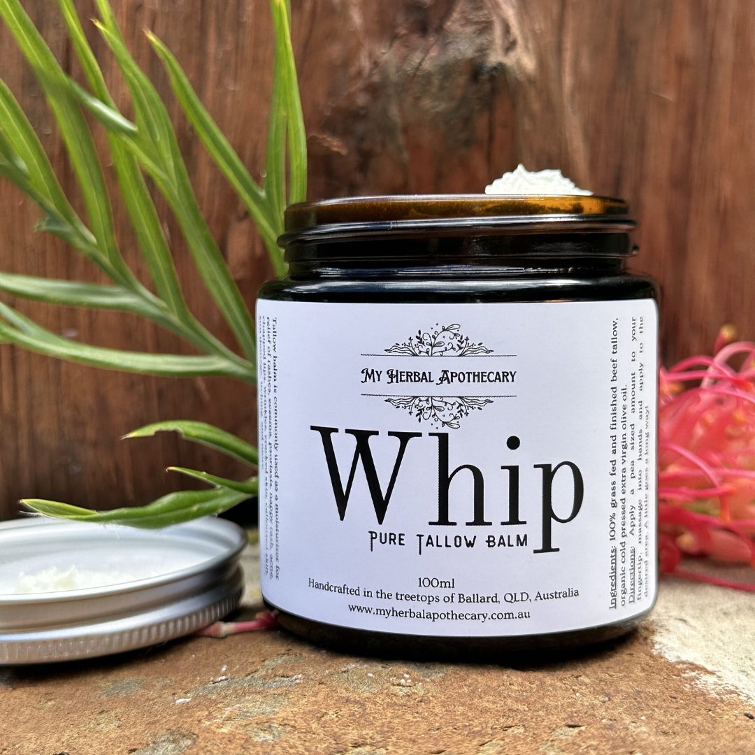Whip Pure Tallow Balm 100ml - My Herbal Apothecary